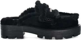 Guess Co Yaneta Mules mit Logo 45mm - Schwarz