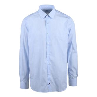 Carrel Formal Shirt - - Shirts - Herren - Blau - L