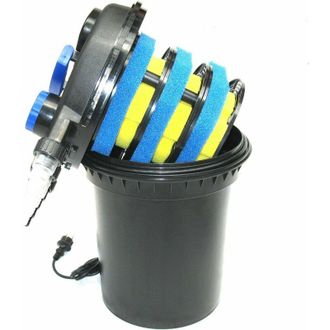 Apex CPF180 UVC Druckfilter Druckteichfilter 8000 l/h Teich 11W UV Wasserfilter 55093