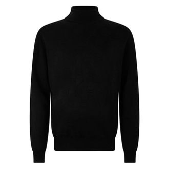 Philipp Plein Turtle Neck LS Monogram - - Knitwear - Herren - Schwarzk - 3XL