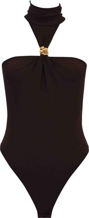 Elisabetta Franchi Top - Marron