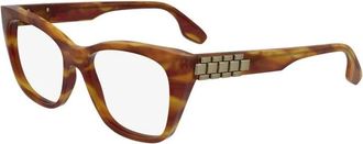 Victoria Beckham Femme, Accessoires, Brun, Taille: ONE Size Montures de Lunettes en Ac&eacute;tate