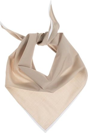 Emporio Armani Homme, Accessoires, Beige, Taille: ONE Size &Eacute;charpe Triangulaire