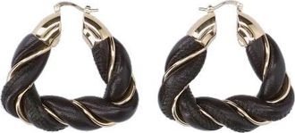 Bottega Veneta Twisted Earrings