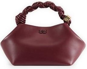 Ganni Sac &agrave; main Bou en cuir m&eacute;lang&eacute;