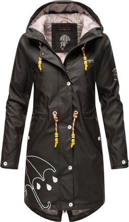 Marikoo Outdoorjacke Dancing Umbrella mit einer gro&szlig;en Kapuze