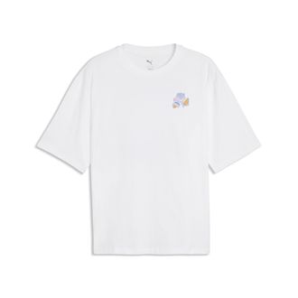 Puma Wardrobe Essentials Boxy Beach Club Graphic T-Shirt Herren, Accessoires, Wei&Atilde;Y, XXL