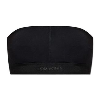 Tom Ford Lingerie Top mit Logo - - Tops - Damen - Schwarzk - S