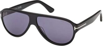 Tom Ford Homme, Accessoires, Noir, Taille: 61 MM Lunettes de soleil Samuele