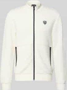 Emporio Armani Sweatjacke mit Rei&szlig;verschluss