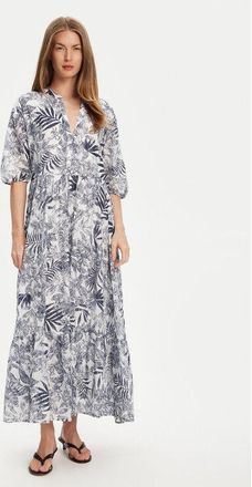 Benetton United Colors Of Benetton Sommerkleid 4ENDDV0BT Blau Relaxed Fit