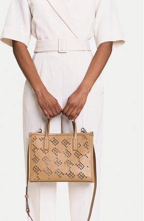 Tommy Hilfiger Handtasche Th City Mini AW0AW17500 Braun