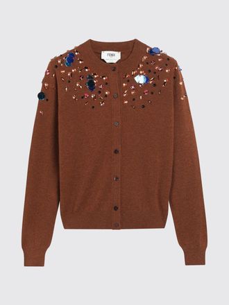 Fendi Pull FENDI Femme couleur Rouge