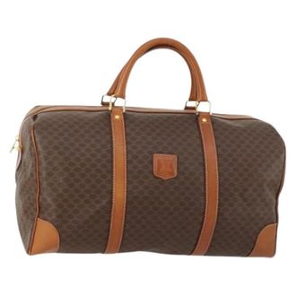 Celine Sac Boston Vintage doccasion - Femme - Pre-owned - Brun - Taille: ONE Size