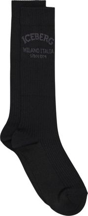 Iceberg Femme, Sous-v&ecirc;tements, Noir, Taille: ONE Size Chaussettes Techniques en Viscose