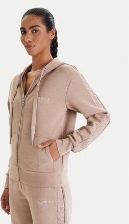 Guess Sweatshirt W6RQ12 KBYE2 Beige Regular Fit