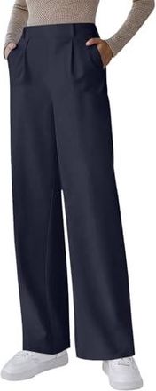 Generic Pantalon en Maille Femme Cigarette 7 Coton Straight Pas Softshell Argent&eacute; Soldes Imitation Vintage Voyage Professionnel Salle Chevilles Moyenne Chinoi