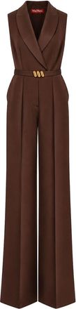 Max Mara Casual Hose - Dunkelbraun