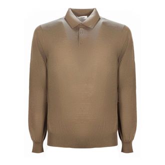 KANGRA Homme, Tops, Brun, Taille: 2XL Wool Polo