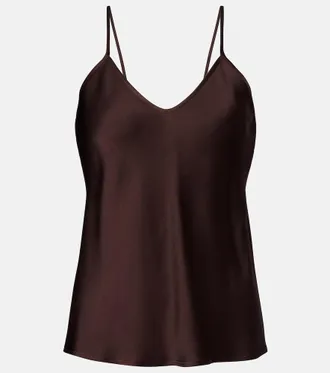 Max Mara Top aus Satin