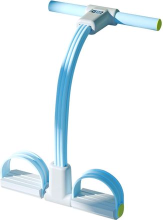 Generic Widerstandsband Mit Fußpedal - 6 Röhren Pedaltrainer Für Workout | Krafttraining Expander Muskeltraining, Elastisches Spannseil Heimfitness, Bauchmusk