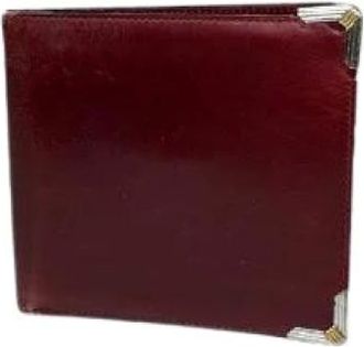 Dior Portefeuille exclusif Pre-owned - Femme - Pre-owned - Rouge - Taille: ONE Size