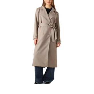 Notre-V Langer Mantel - - Coats - Damen - Braun - XL