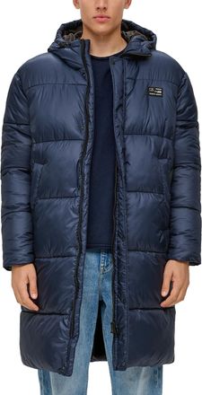 s.Oliver Herren Outdoor Mantel, Blau,M