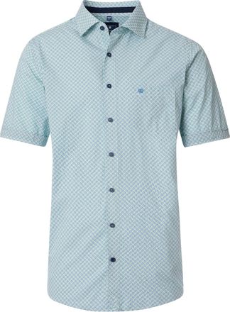 Redmond Comfort Fit - Herren Freizeithemd Kurzarm (251065999), Größe:XL, Farbe:Grün(60)