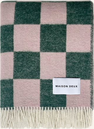 Maison Deux Maison Deux Plaid gruen