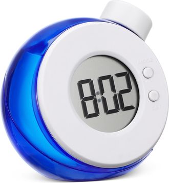 Pretyzoom Wasserenergieuhr Led Ohne Batterie Wasserkraftuhr Aus Magnesium Aluminium Umweltfreundlich F&uuml;r B&uuml;ro Und Zuhause