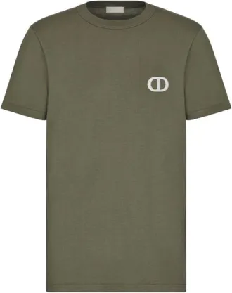 Dior Homme, Tops, Vert, Taille: S T-shirt brodé