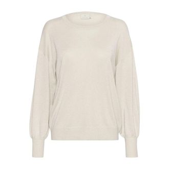 Kaffe Karegina O-neck Knit - - Knitwear - Damen - Beige - S