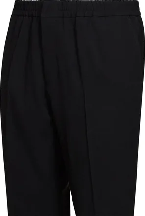 Ami Virgin Wool Serge Trousers - Black