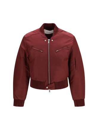 Entire studios Arc Bomber Jacket - Red