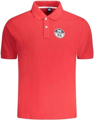North Sails Homme, Tops, Rouge, Taille: XL Polo Classique