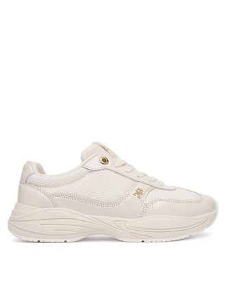 Tommy Hilfiger Sneakers Modern Runner Shiny Leather FW0FW09413 Beige