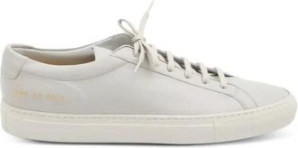 Common Projects Homme, Chaussures, Gris, Taille: 42 EU Achilles Premium Snekaers