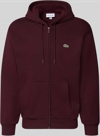 Lacoste Regular Fit Sweatjacke aus Baumwoll-Mix