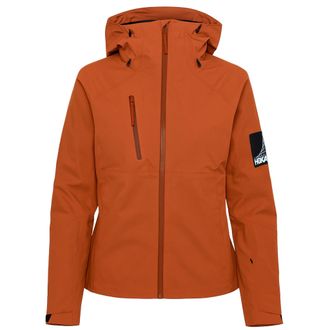 Hoka One One Hoka Transport Damen Regenjacke Braun