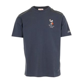 MC2 Saint Barth Homme, Tops, Bleu, Taille: S Portofino Snoopy Weekend Dive