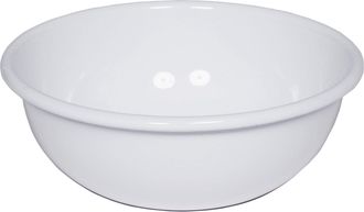 Riess 0303-033, Küchenschüssel 14, CLASSIC-WEISS, Durchmesser 14 cm, Höhe 5.1 cm, Emaille, weiß, Induktion
