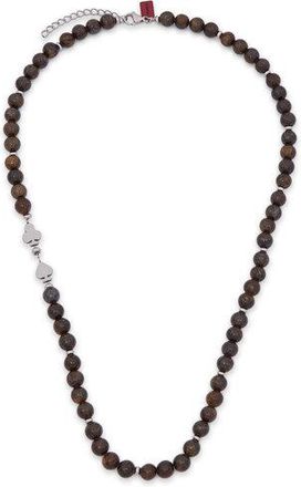 HUGO BOSS Halskette E-BEADS5-NEC 50566265 Braun
