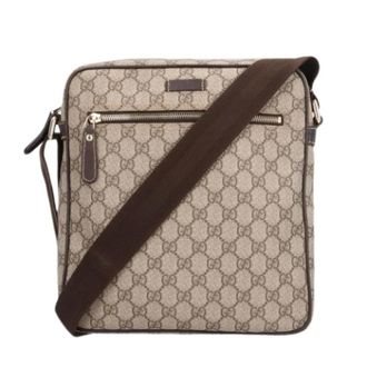 Gucci Sac Messenger Pre-owned en Toile - Homme - Pre-owned - Beige - Taille: ONE Size