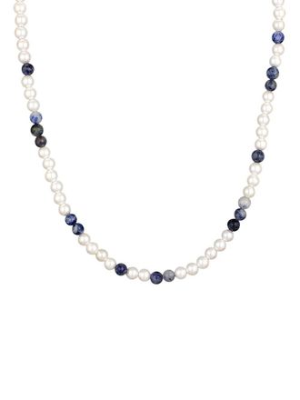 Kuzzoi Halskette Herren Sterlingsilber, wei&szlig;