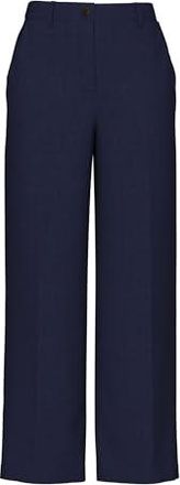 Pieces Pckamil Hw Pantalon Large Noos, Bleu Marine., XL x 32L