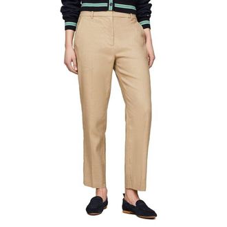 Tommy Hilfiger Pantalon en lin m&eacute;lang&eacute;