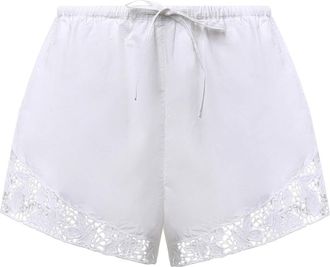Rotate Rotate Birger Christensen, Femme, Shorts, Blanc, Taille: 38 FR Short Shorts
