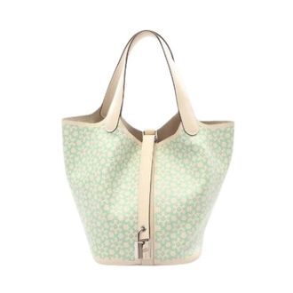 Herm&egrave;s Pre-owned Cuir sacs-main - Femme - Pre-owned - Beige - Taille: ONE Size