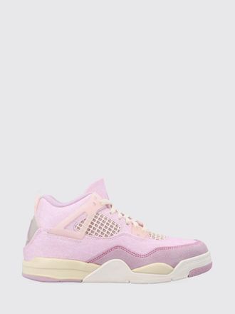 Nike Air Jordan 4 Retro zweifarbige High-Top-Sneakers f&uuml;r Kinder aus Leder und Mesh